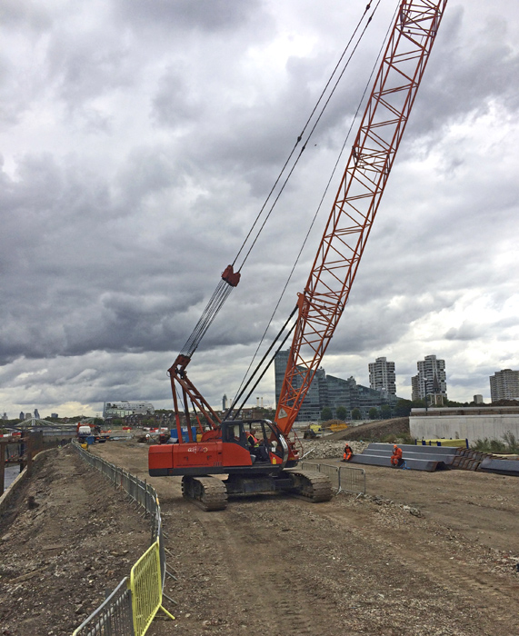 Crawler Crane Hire - Jones Crawler Cranes