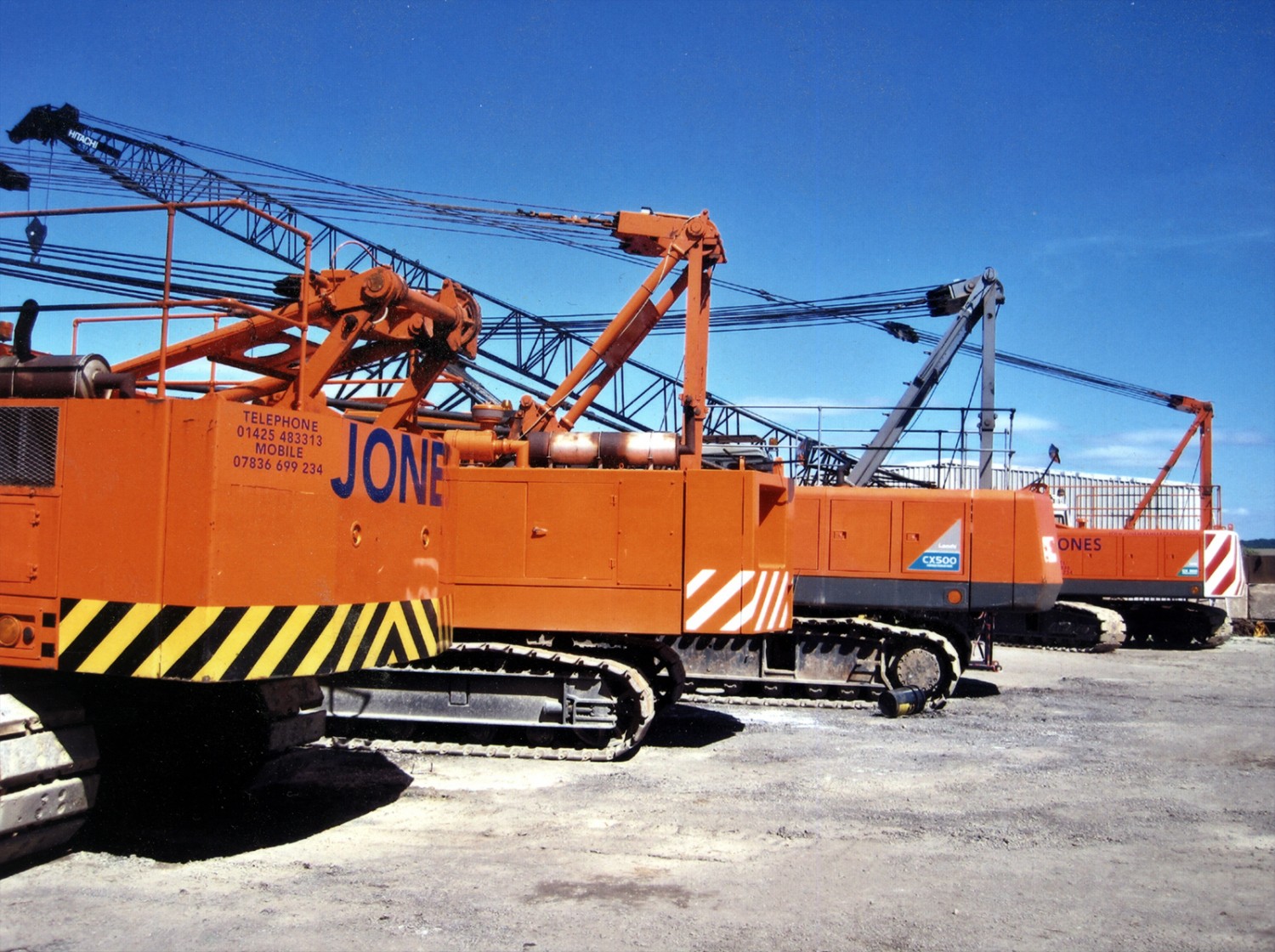 Jones Crawler Cranes Hire and Sale of Telescopic and Lattice Boom ...