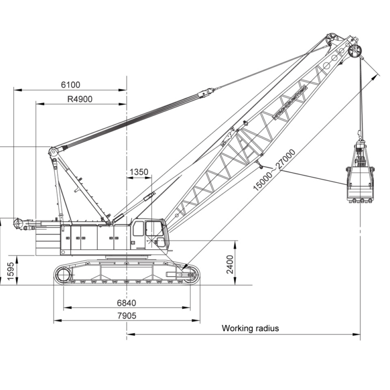 Crawler Crane Hire - Jones Crawler Cranes