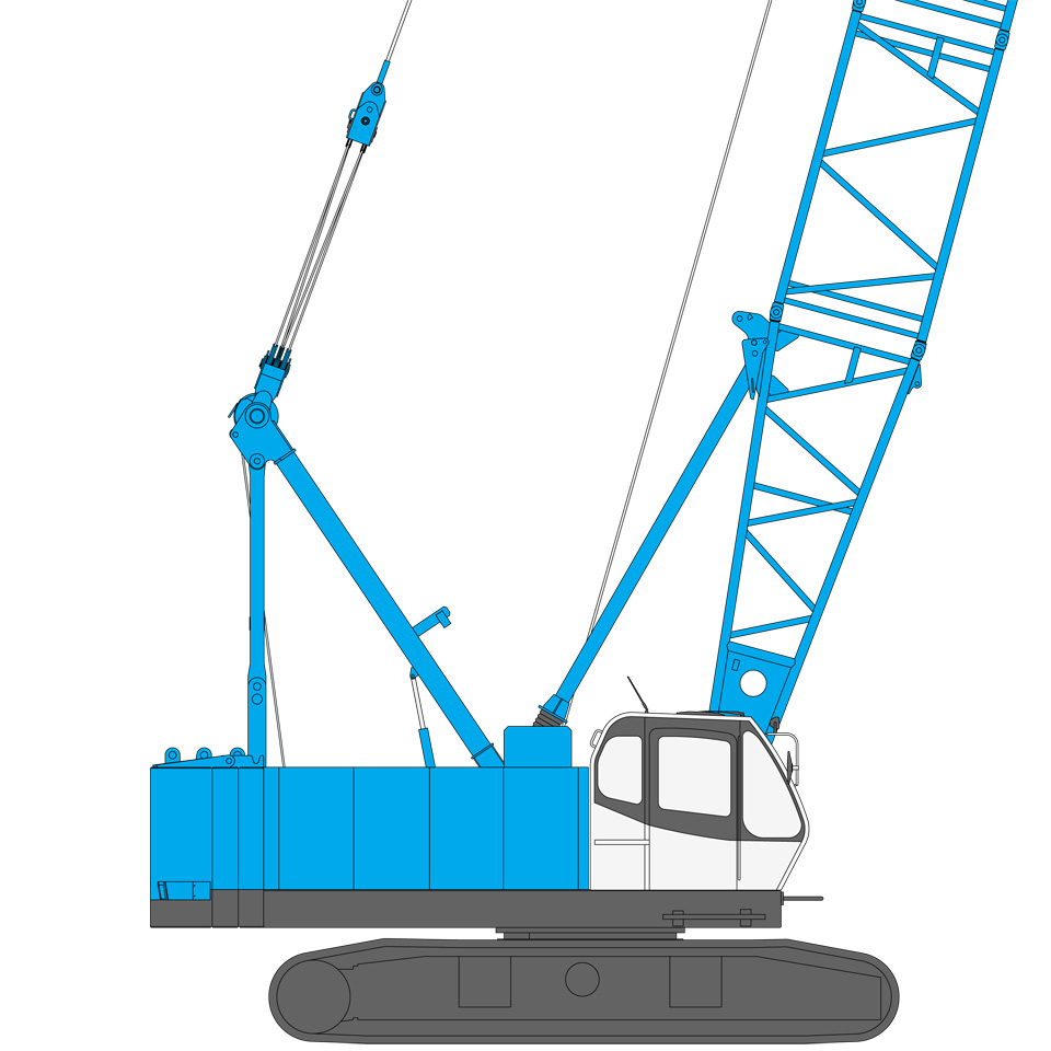 Crawler Crane Hire - Jones Crawler Cranes